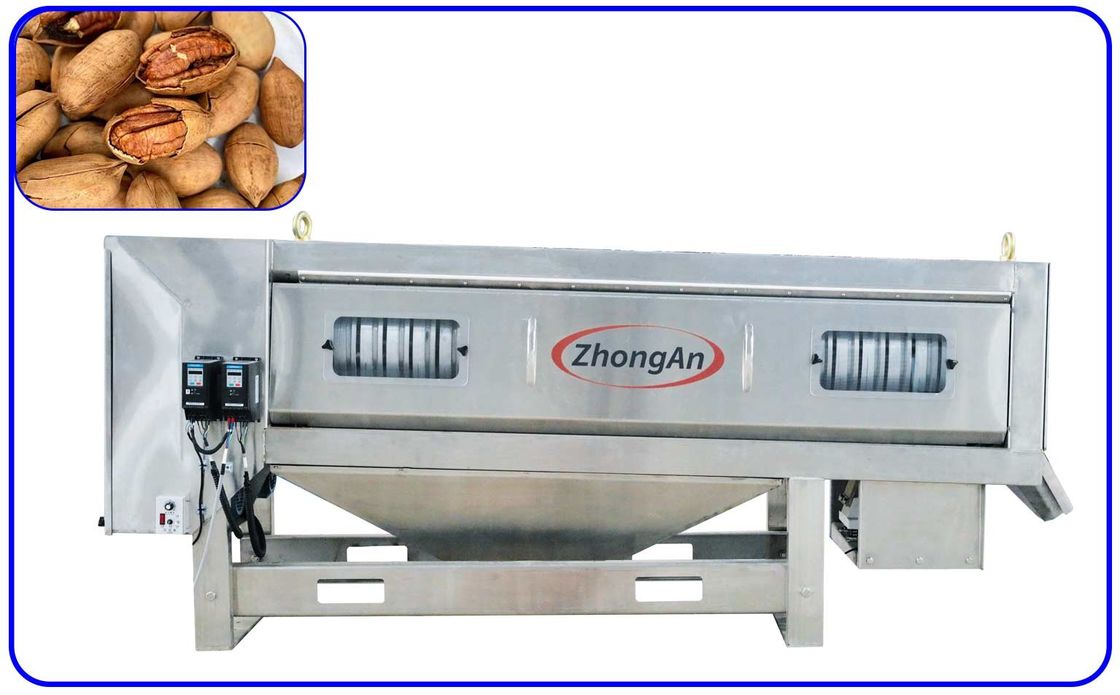 Intelligent Nut Sheller Machine Separator Computer Control For 0.6 Ton ...