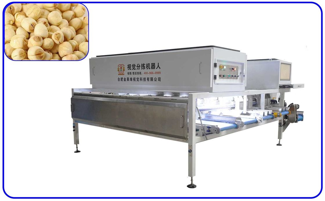 16 Channel Lotus Seeds Sorting Machine 8.5KW Electric Sorting Machine