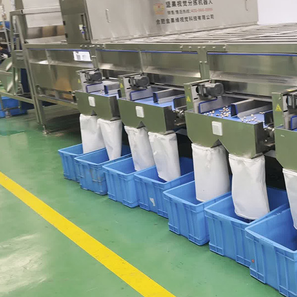 CE Certified Pistachio Sorting Machine Provides 8 Grades Separation In ...